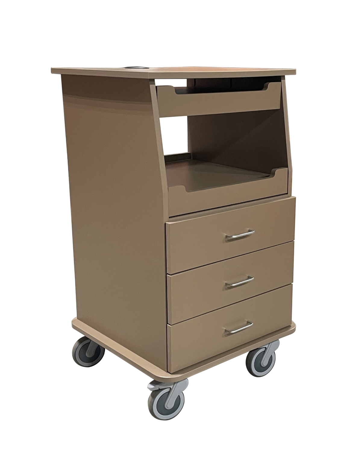 HDPE Fetal Monitor Cart | Novum Medical Products