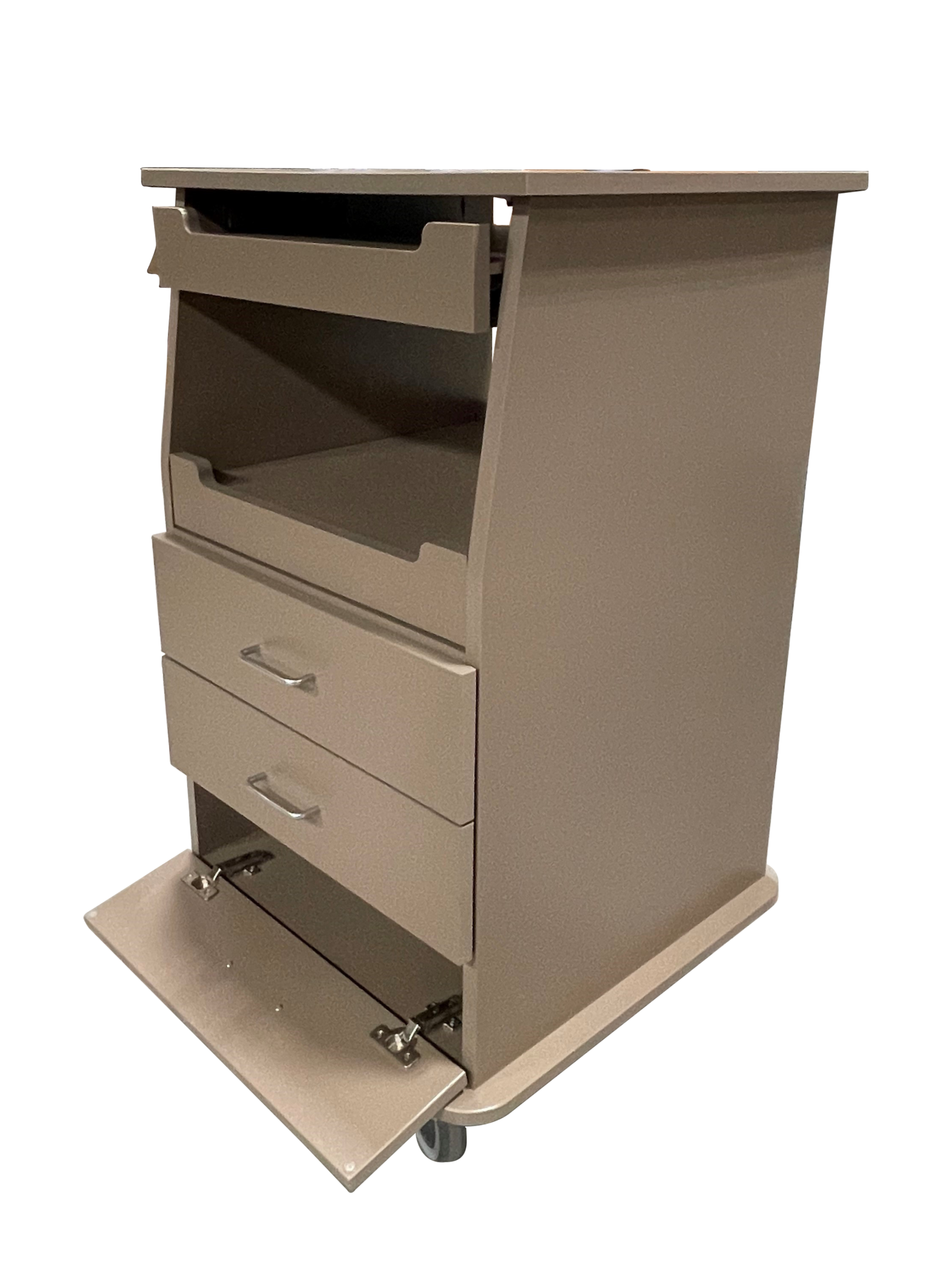 HDPE Fetal Monitor Cart | Novum Medical Products